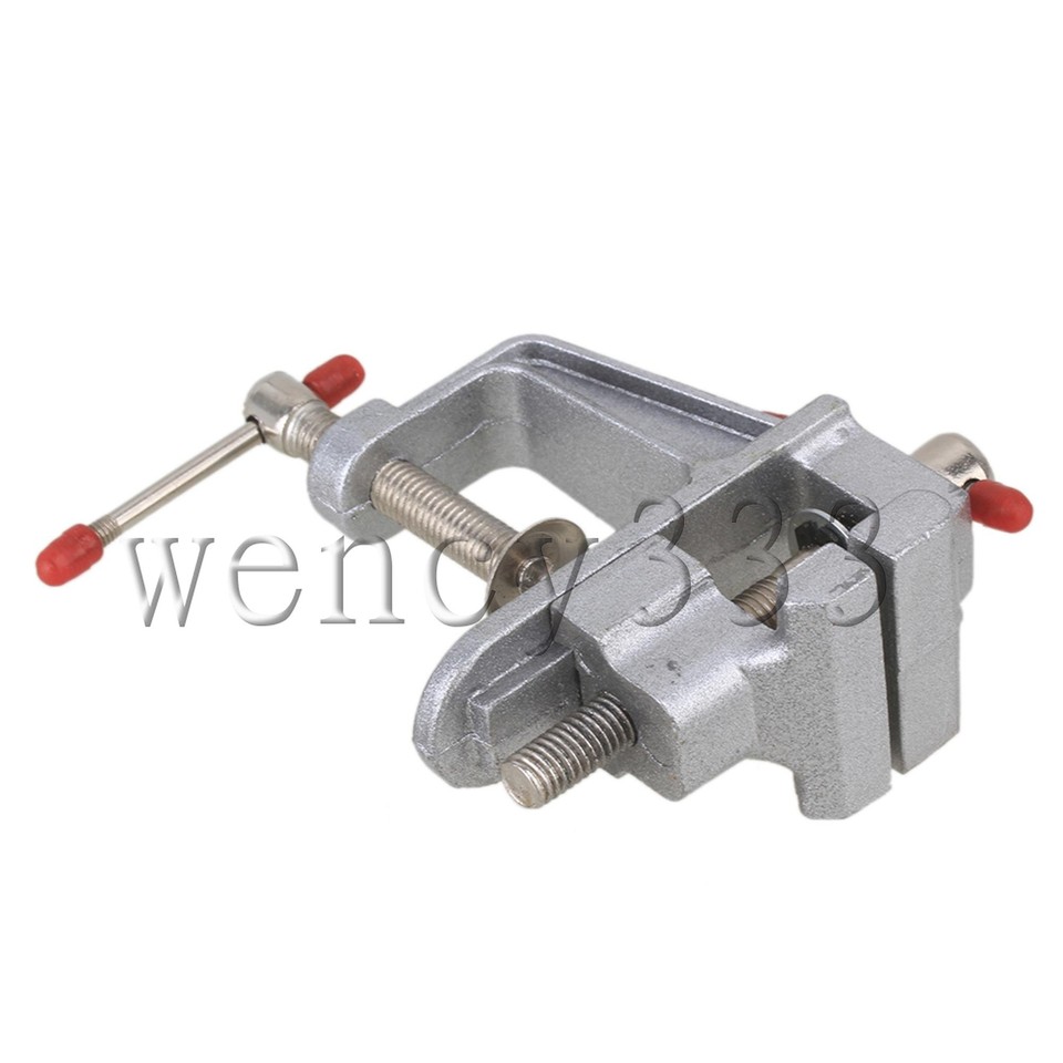 Aluminum Mini Jewelers Hobby Clamp On Portable Table Bench Vise Vice ...