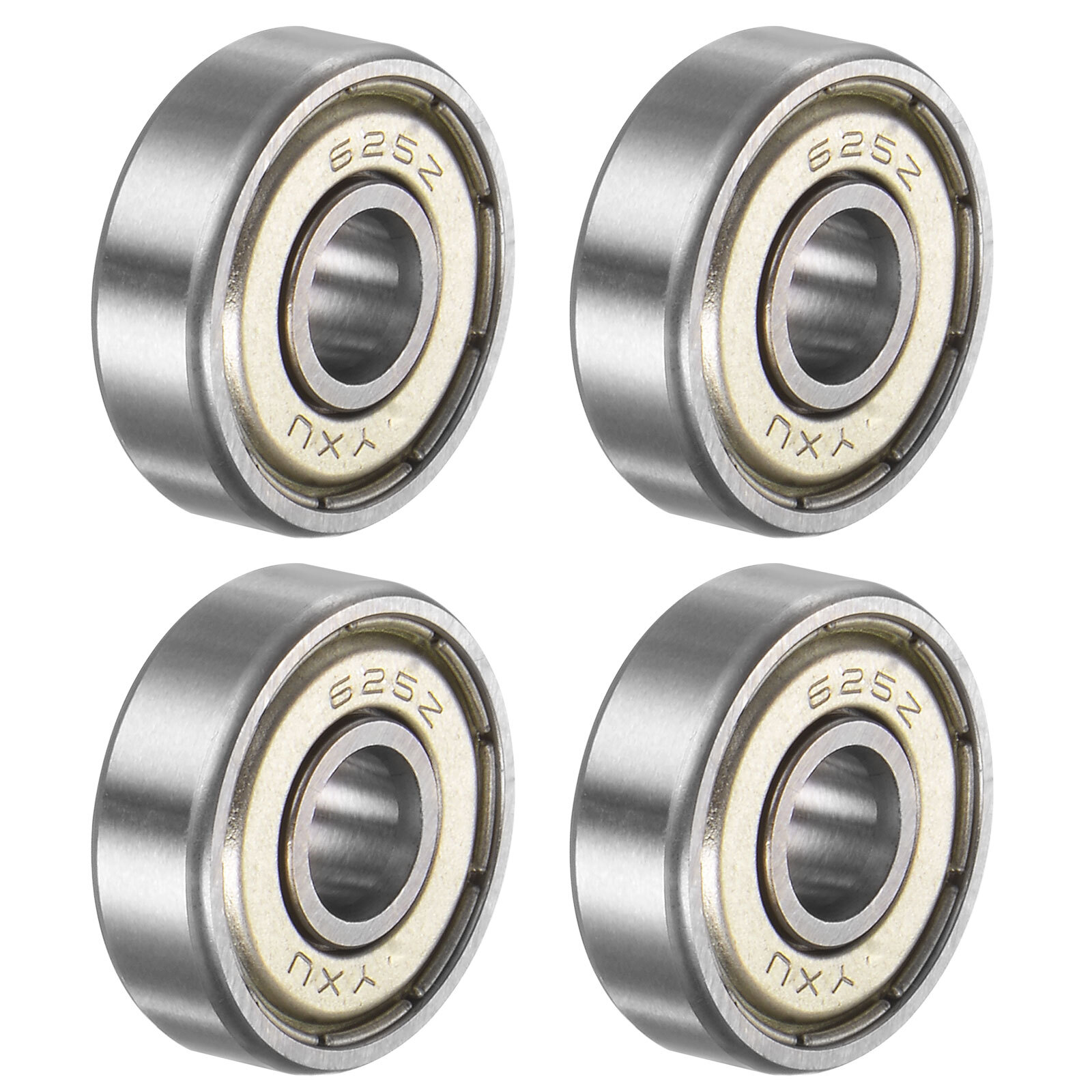 4pcs 625ZZ Deep Groove Ball Bearings, Chrome Steel Z3 Bearing 5 x 16 x ...
