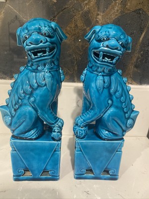 Foo Dogs - Turquoise Foo Dogs