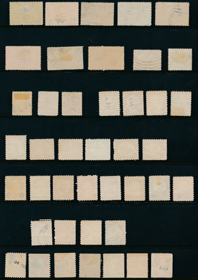 US *42 ALL DIFF USED (1893-1931)* 3 COMPL SETS; INCL #323-327; CV $175 ...