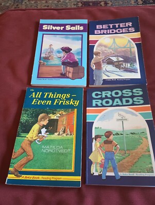 Vintage Abeka Reading Books Readers, Silver Sails, Better Bridges, Crossroads, | eBay