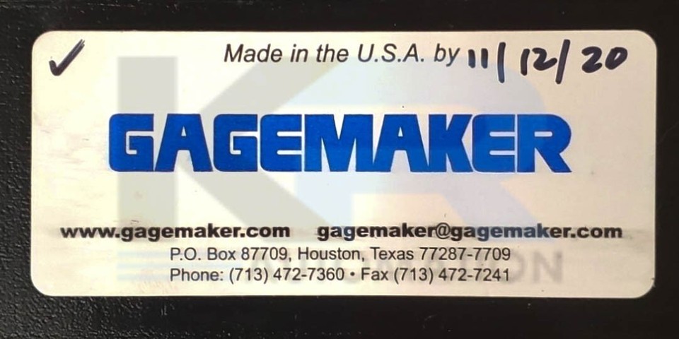 Gagemaker IT-6001 Internal Taper Gauge Set Of Extension Rods *READ* | eBay