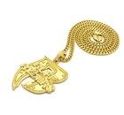 NEW RUFF RYDERS 'R' PENDANT & 24" BOX/CUBAN/ROPE CHAIN HIP HOP NECKLACE ...