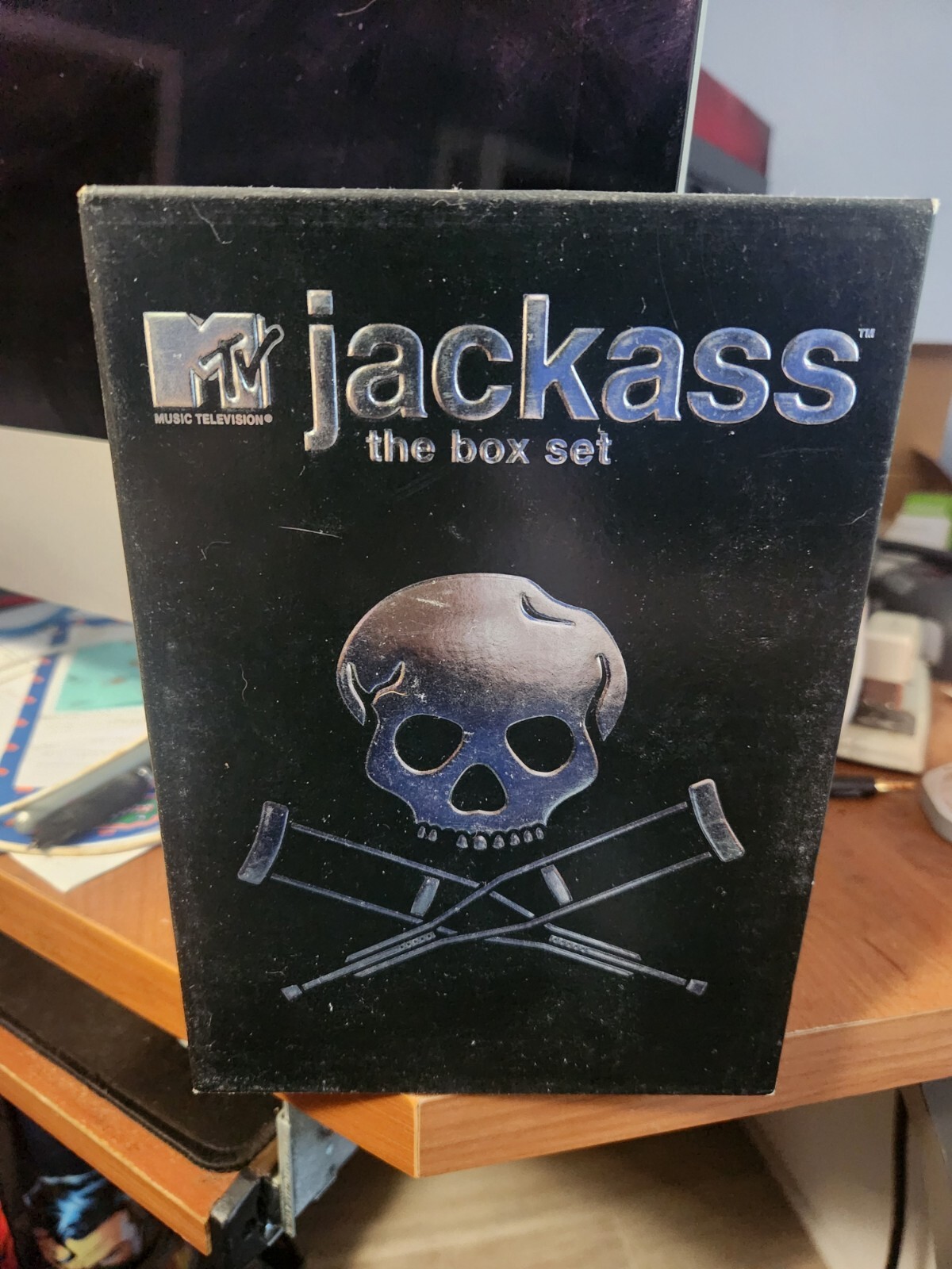 Jackass - The Box Set (DVD, 2005, 4-Disc Set, Checkpoint) for sale ...