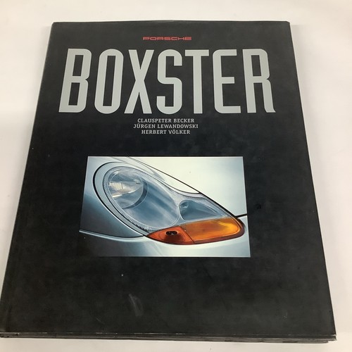 PORSCHE BOXSTER BOOK, 1996 Germany, Becker/Lewandowski/Volker ...