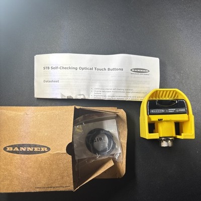 Banner STBVP6Q Optical Touch Button Sensor w/Guard | eBay