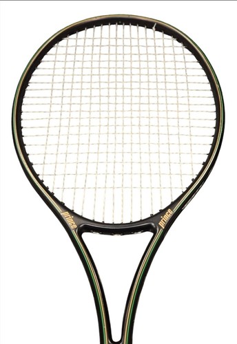 PRINCE PRO Graphite Tennis Racquet 110 4 1/2" Grip with Cover VTG 1986 ...