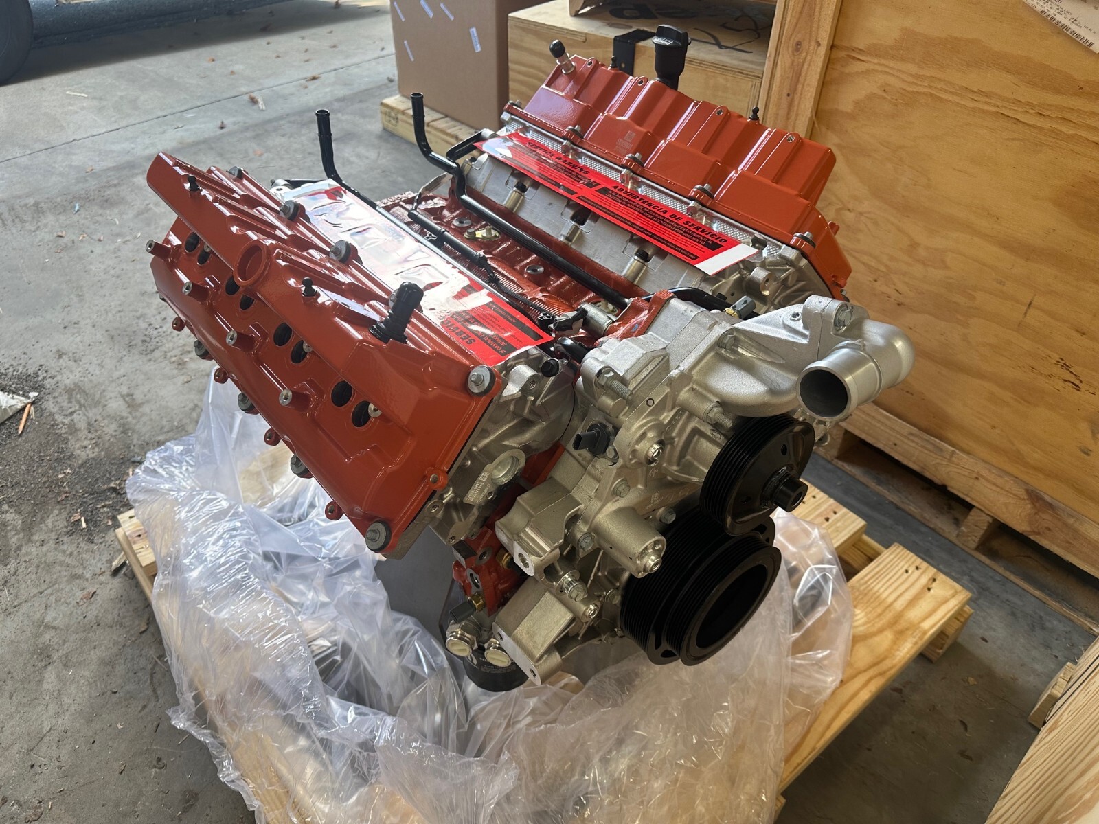 Dodge 6.2L Hellcat Complete Drop In Engine Assembly Minus Supercharger Mopar | eBay