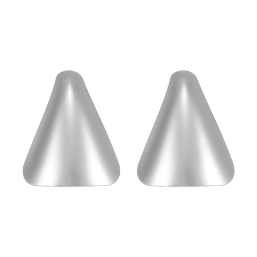 1pair Shoes Pointed Protector 1.5"x1.14"x0.55" Metal Toe Tip Cover ...