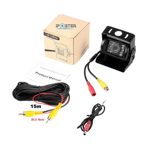 Heavy Duty CCD IR 12V/24V Reversing Camera Reverse Rear view HD+15m Av ...