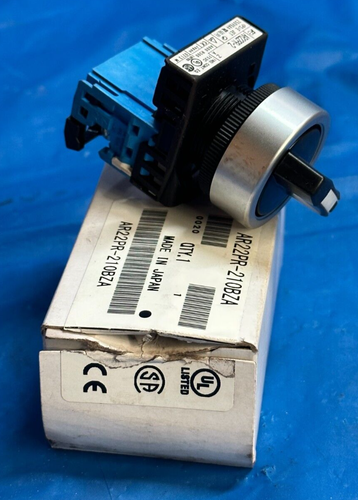 FUJI ELECTRIC AR22PR-210BZA 22MM 2 POSITION SELECTOR SWITCH | eBay