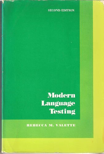 Modern Language Testing : A Handbook by Rebecca M. Valette (1977, Trade ...