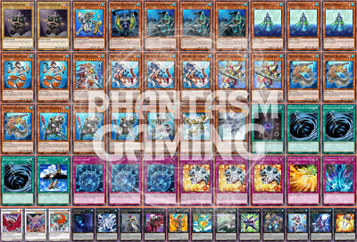 Mermail Deck Lavalval Chain Ghostrick Alucard Abysstrite Yugioh | eBay