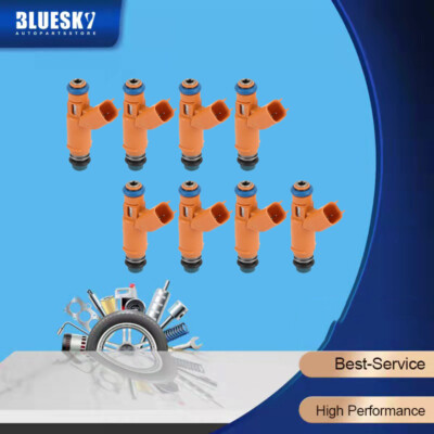 8PCS New Fuel Injectors For Land Rover Range Rover Jaguar 4.2L 4.4L V8 ...