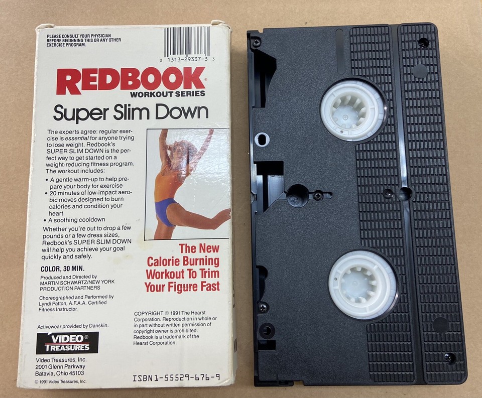 Redbook Workout Series Super Slim Down VHS Video | eBay