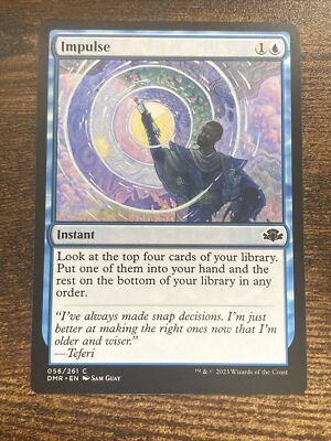 Impulse 056/261 Dominaria Remastered MTG Magic the Gathering L4410* | eBay