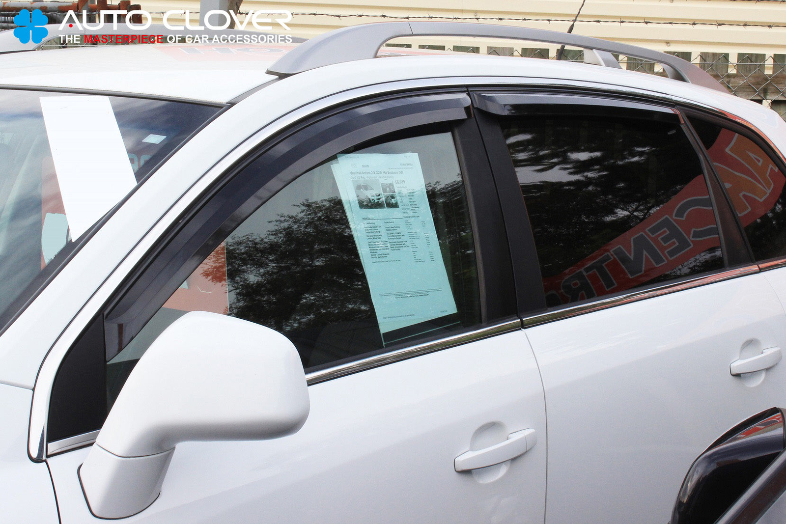 Auto Clover Wind Deflectors Set for Vauxhall Opel Antara 2007+ (4 ...