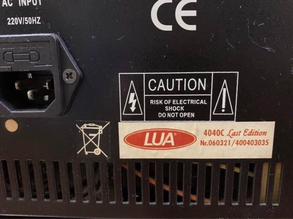 LUA 4040C Telefunken EL34 Amplifier Excellent Working Condition Made In ...