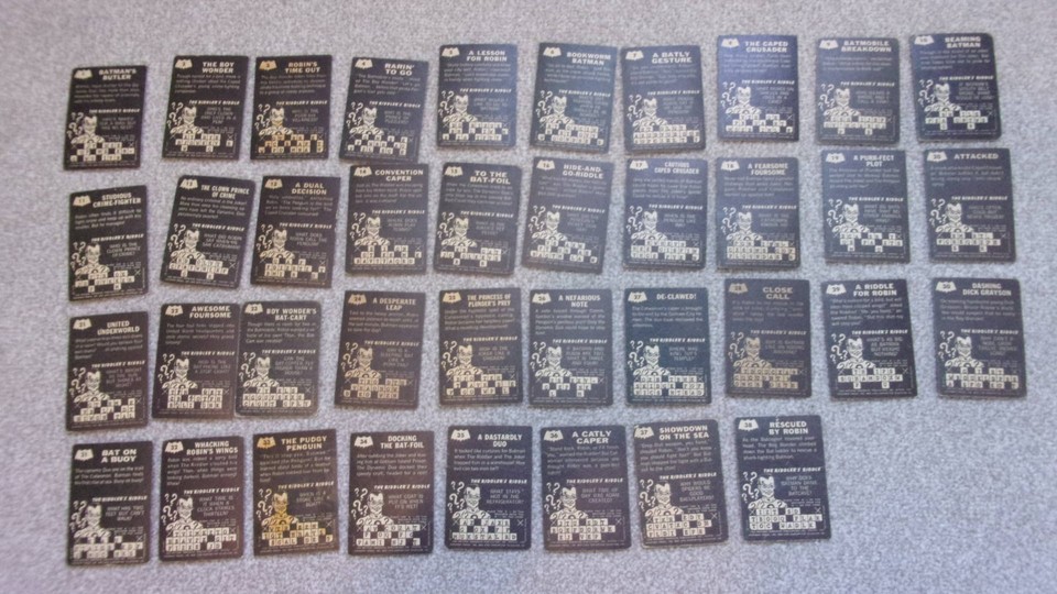 A & BC Batman Riddler’s Riddle cards (full set of 38) 1966 | eBay UK