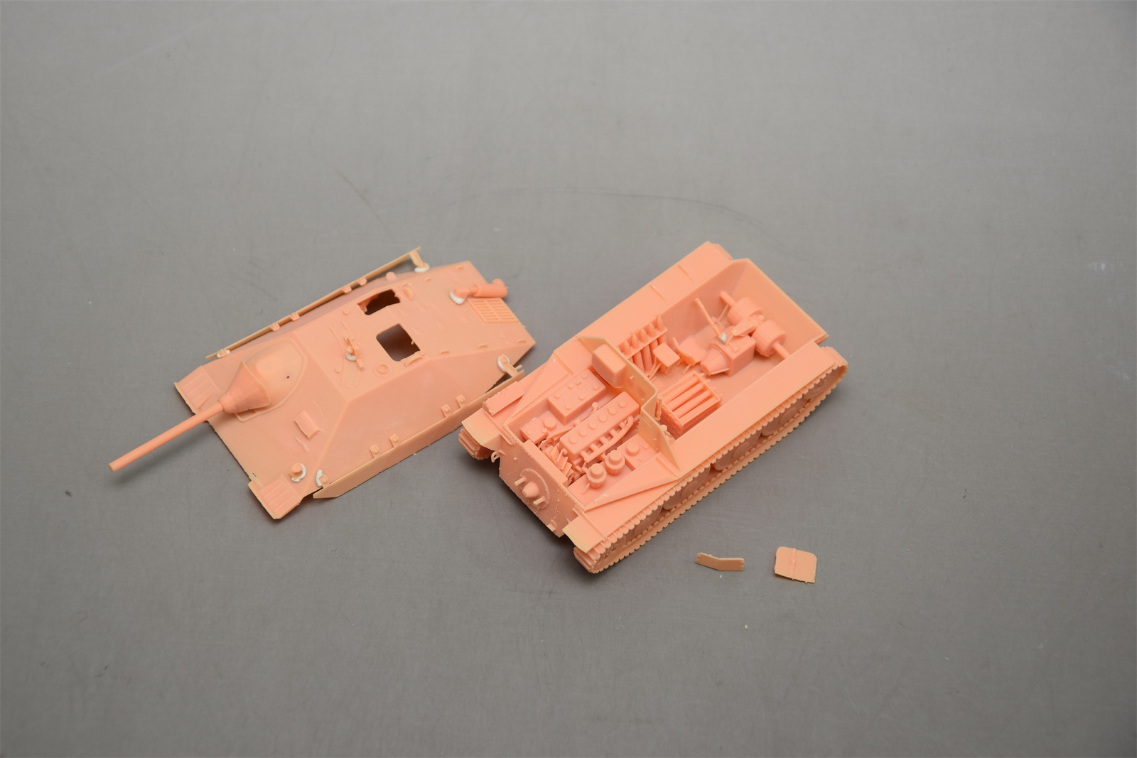 3D Printed 1/72 German Chaser Tank Destroyer Full Interior Unpainted ...