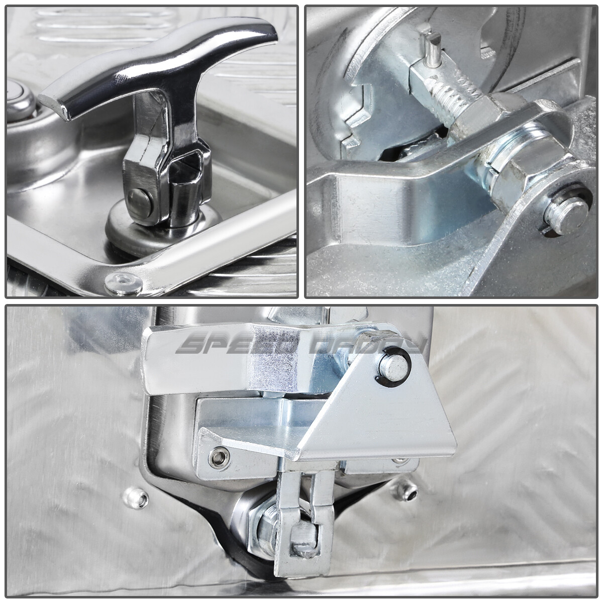 30"X18"X17" CHROME ALUMINUM PICKUP TRUCK TRUNK BED TOOL BOX TRAILER ...