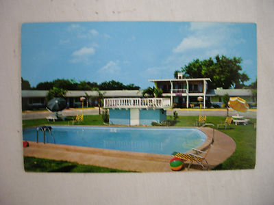 VINTAGE PHOTO POSTCARD WITHLACOOCHEE COURT MOTEL IN INGLIS FLORIDA ...