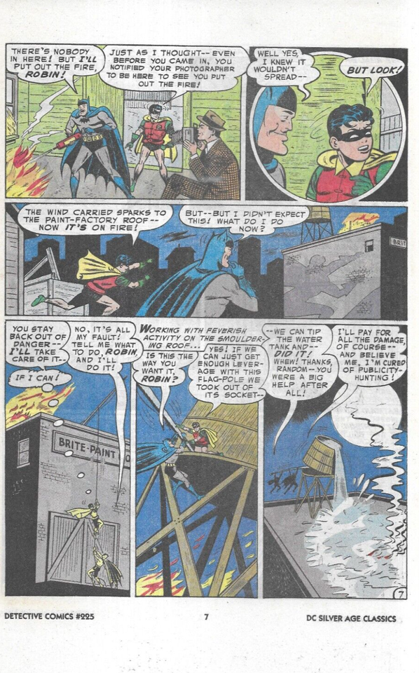 Detective Comics Batman 225 DC Silver Age Classics Reprint 1992 ...