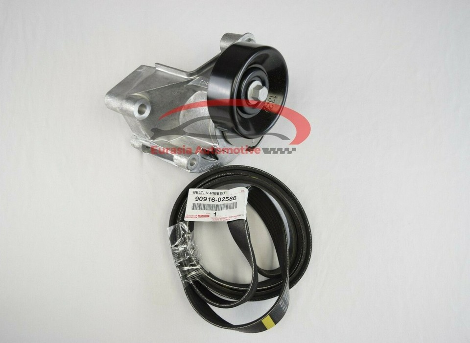 Genuine Toyota 4Runner 03-08 V8 4.7L Tensioner Assembly and Belt ...