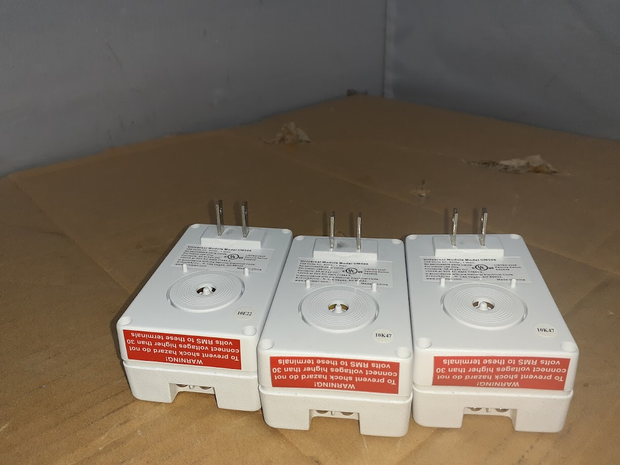 Lot of 3 X10 Powerhouse Universal Module UM506 120 V AC 60 Hz. 1W | eBay