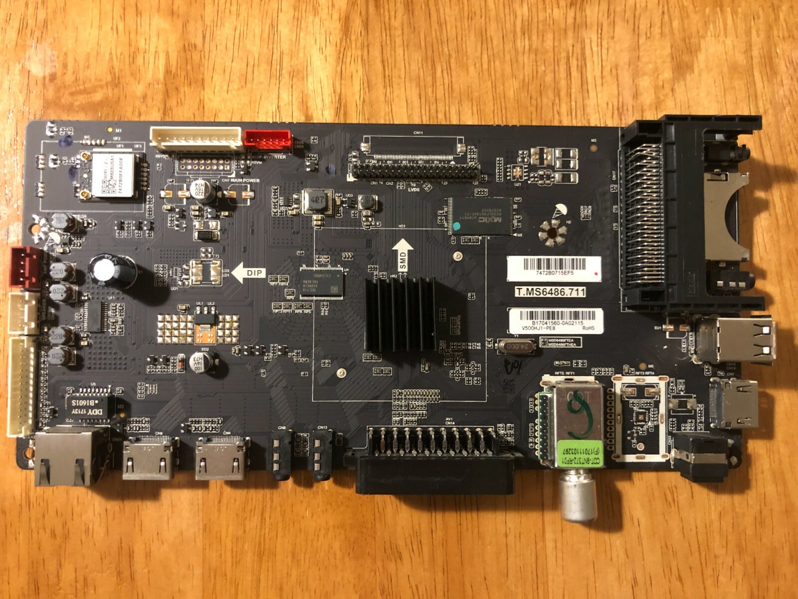 T.MS6486.711 LC490DUY-SHA1 MAIN BARD FOR SHARP LC-49CFG6001K | eBay UK