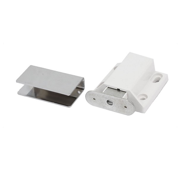 Cabinet Door Single Head Magnetic Catch Latch Clamp Set for 3mm-5mm ...