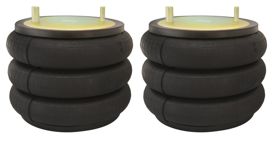 2 pcs Airbags Air Bag Spring for Firestone 8018, W01-358-8018 Triangle ...