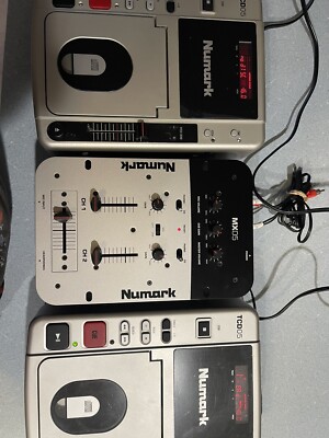 Numark Mx05 Controller With (2) Tcd05 Cd Players With Hard Case | eBay