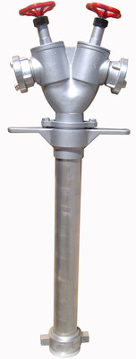 Standrohr Hydrant DN80 2 x Storz C Feuerwehr Unterflurhydrant DIN14375 ...