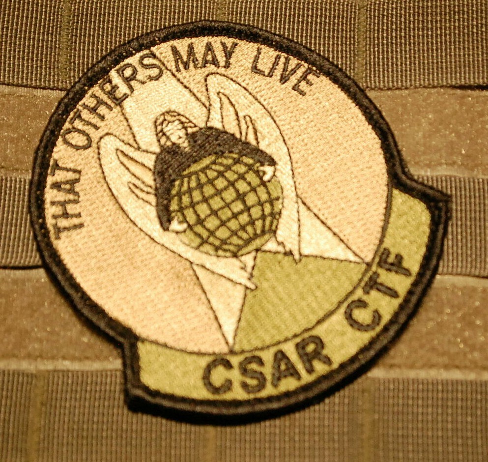 MEDEVAC CSAR CTF PEDRO PJ COMBAT RESCUE burdock INSIGNIA: That Others ...