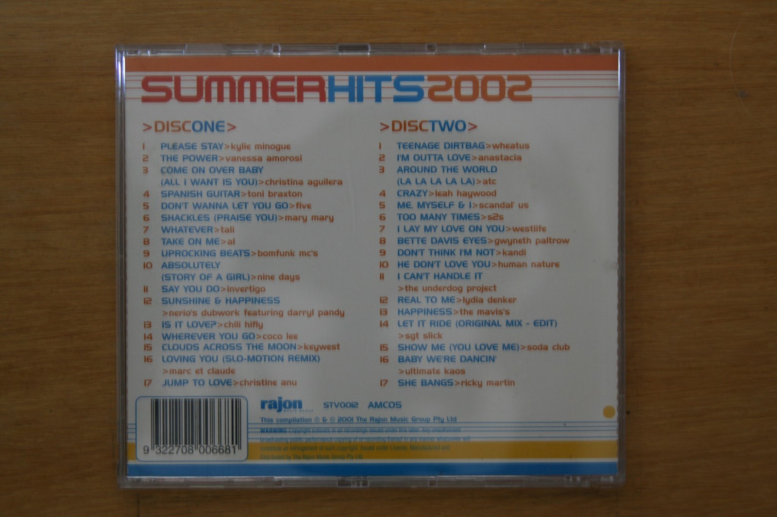 Summer Hits 2002 - Westlife, Ktlie, Ricky Martin (C168) | eBay