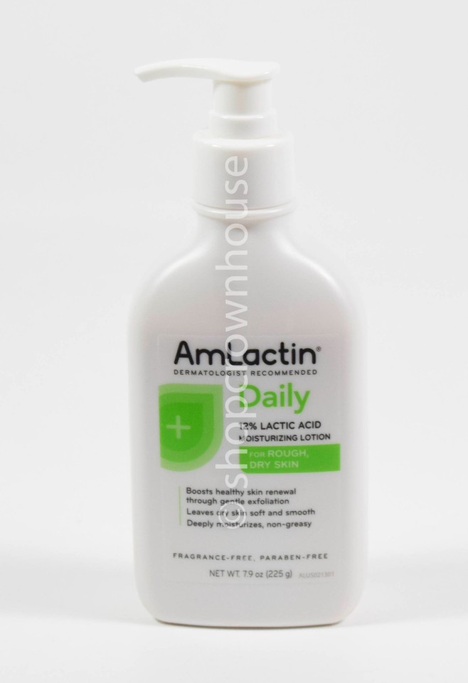 3 AmLactin DAILY Moisturizing Lotion 12% Lactic Acid 7.9oz Rough Dry ...