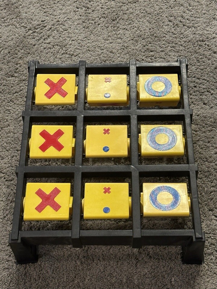 Vintage Ideal Toys Toss Across Tic-Tac-Toe Game Bean Bags & Box See ...