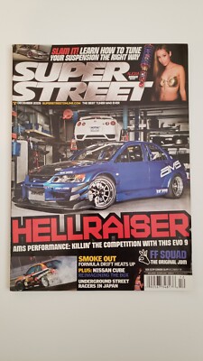 Super Street Magazine - RARE Vintage, December 2009 Mitsubishi Evo ...