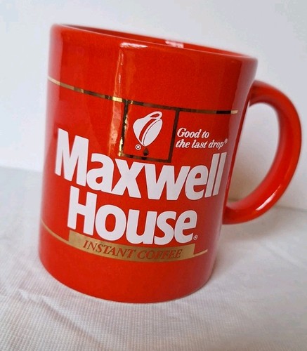 Vintage Maxwell House Coffee Cup Mug Good To The Last Drop Instant ...