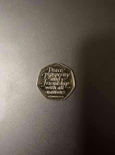 INCREDIBLY RARE 2020 Brexit 50p coin in near mint condition - most ...