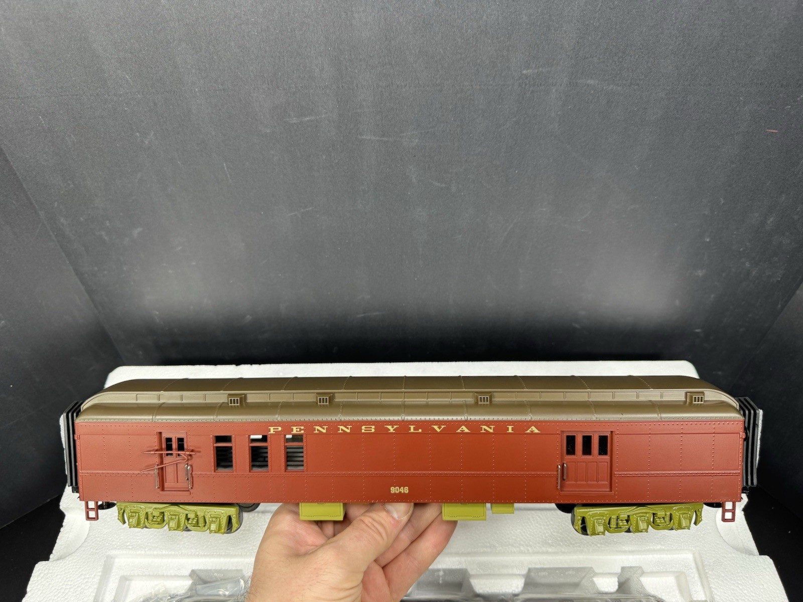 MTH RailKing 30-69064 Pennsylvania PRR 60' Madison passenger 4-car set ...