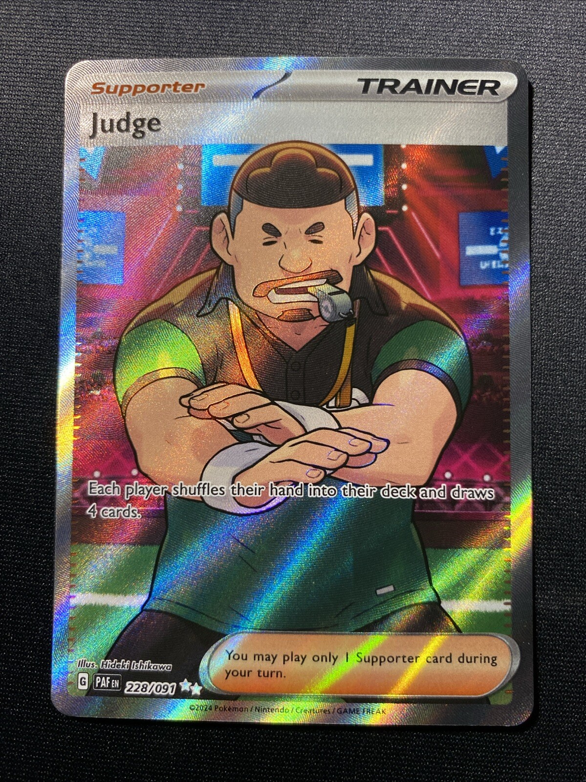 Holo Judge 228/091 Ultra Rare Paldean Fates Pokemon TCG | eBay