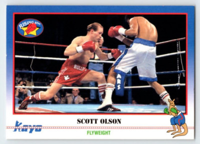 SCOTT OLSON FLYWEIGHT BOXER Kayo Boxing Trading Card 1991 B176 | eBay