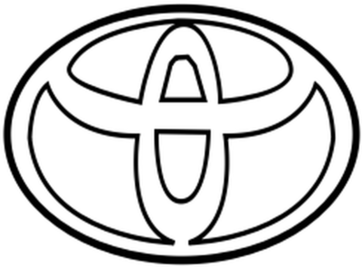 53141-33130 Toyota Emblem sub-assy, front bumper 5314133130, New ...