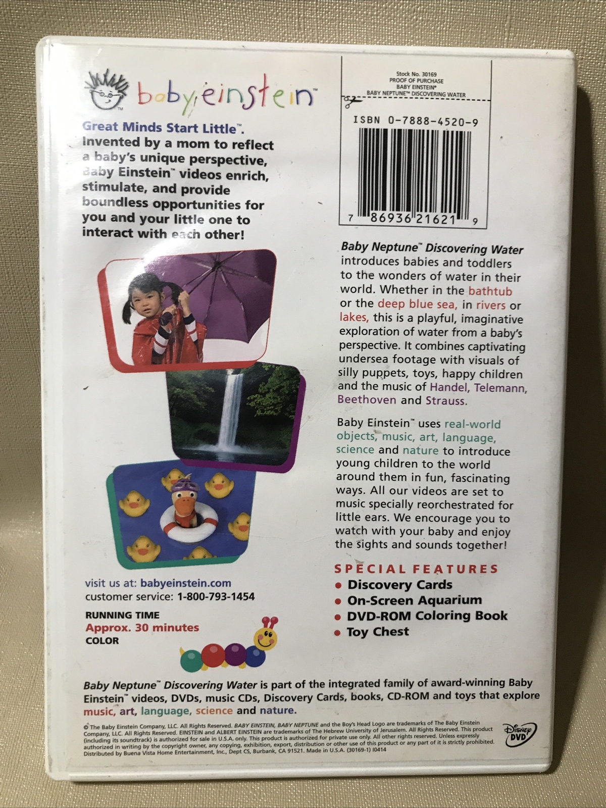 Baby Einstein - Baby Neptune - Discovering Water - DVD | eBay