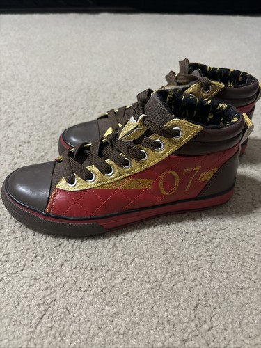 *07*Unisex Groundup HARRY POTTER Quidditch Shoes Sneakers Women’s 5 Red ...