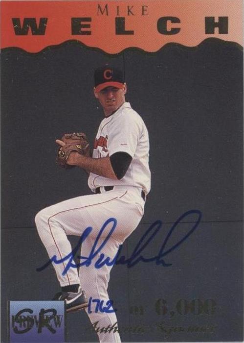 1995 Signature Rookies - Previews Mike Welch #37 Signatures /6000 (AU ...