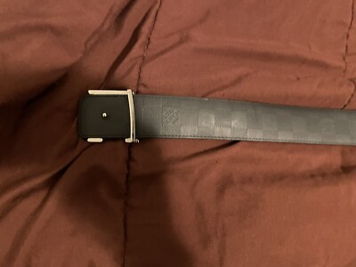 Real louis-vuitton belt men One Size Reflective Box Included Ship ...