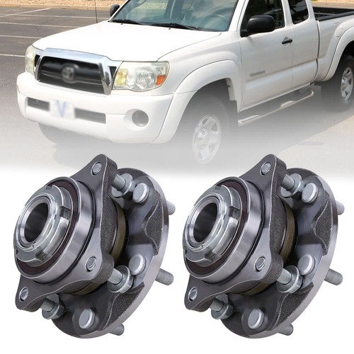 Pair Front Wheel Bearing Hub fit for 2005-15 Toyota 4Runner Tacoma 2WD ...